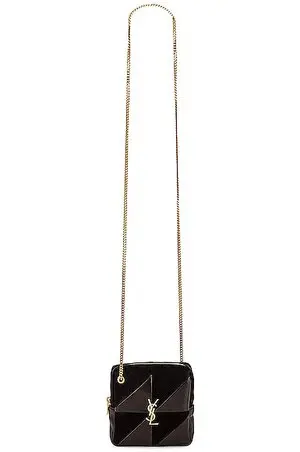 Saint Laurent Jamie Cube Bag In Black - Nero & Nero | Editorialist